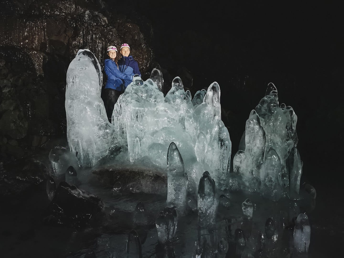 Mystic atmosphere in Lofthellir Cave