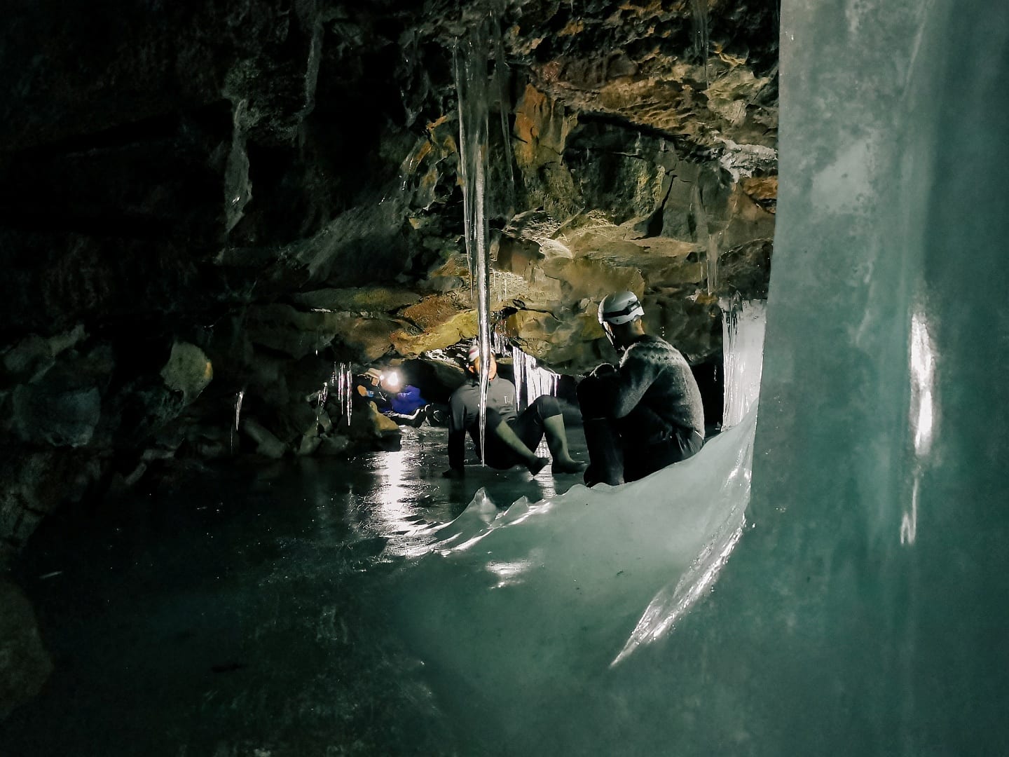 Underground Ice Sculptures